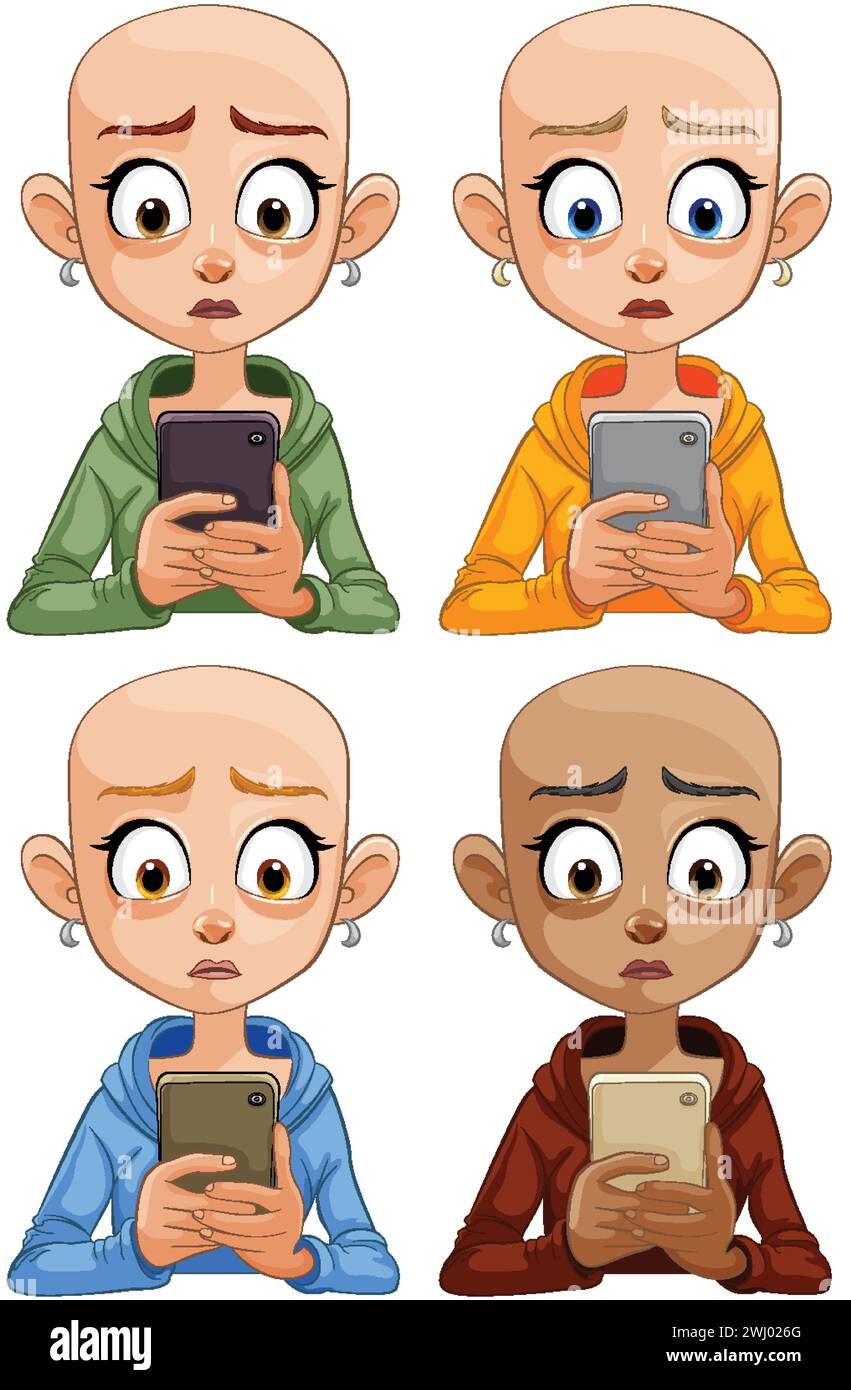 Reacting to content Cut Out Stock Images & Pictures - Alamy