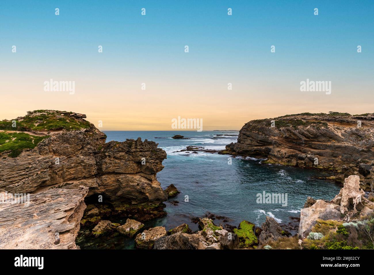 Seascape at South Australia's Southern Most Point, Port Macdonnell ...