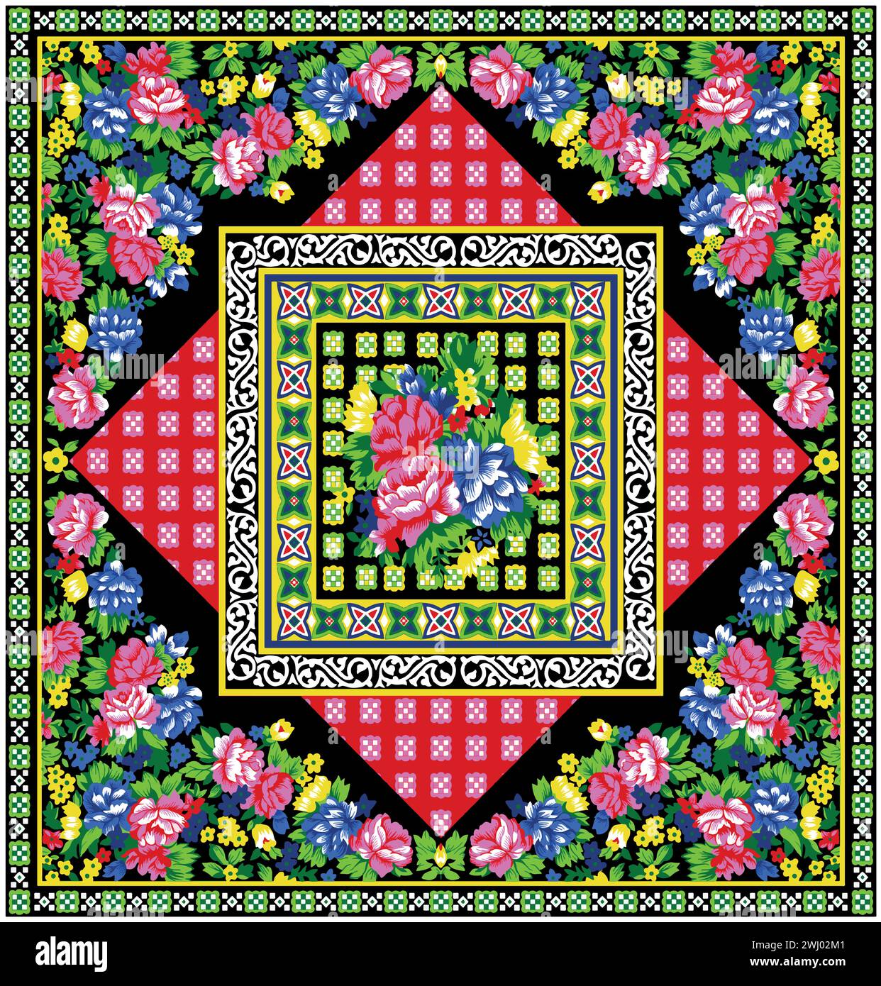 Gradient fabric colors Cut Out Stock Images & Pictures - Alamy