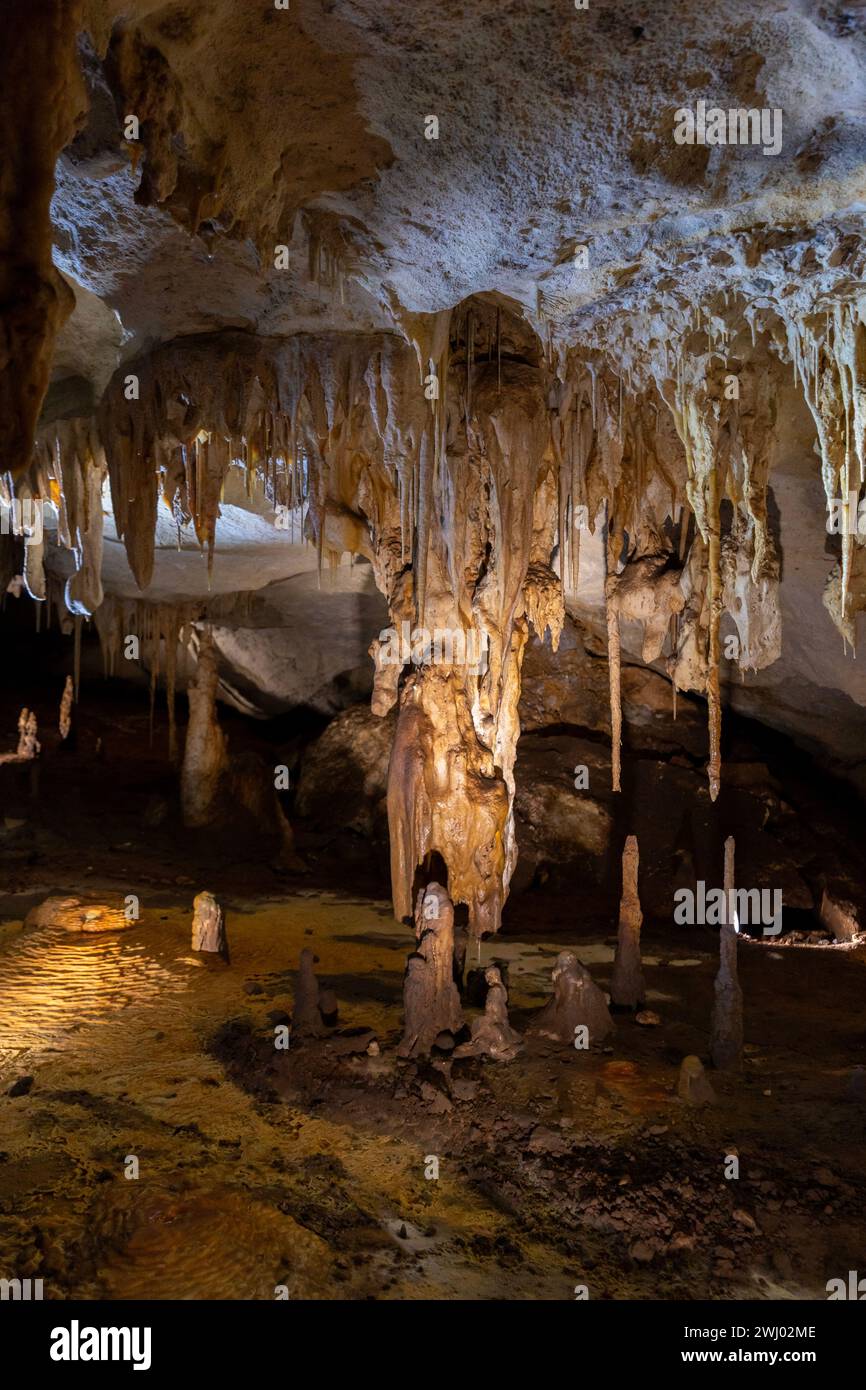 Alexandra Cave in Naracoorte Caves National Park, South Australia Stock ...