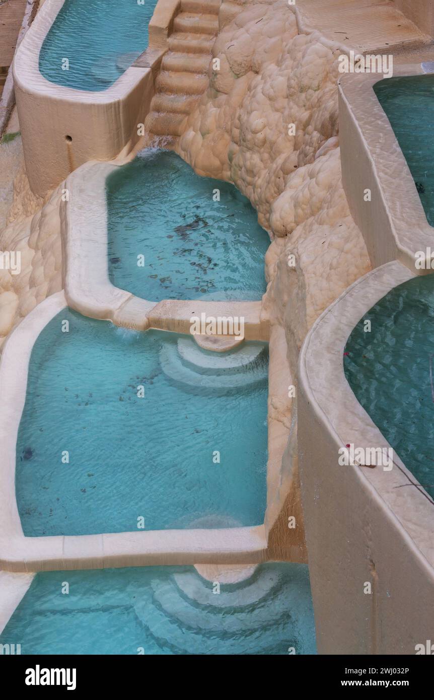 The Grutas of Tolantongo are a national park with hot springs, in the ...