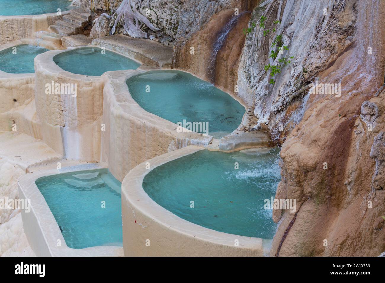 The Grutas of Tolantongo are a national park with hot springs, in the ...