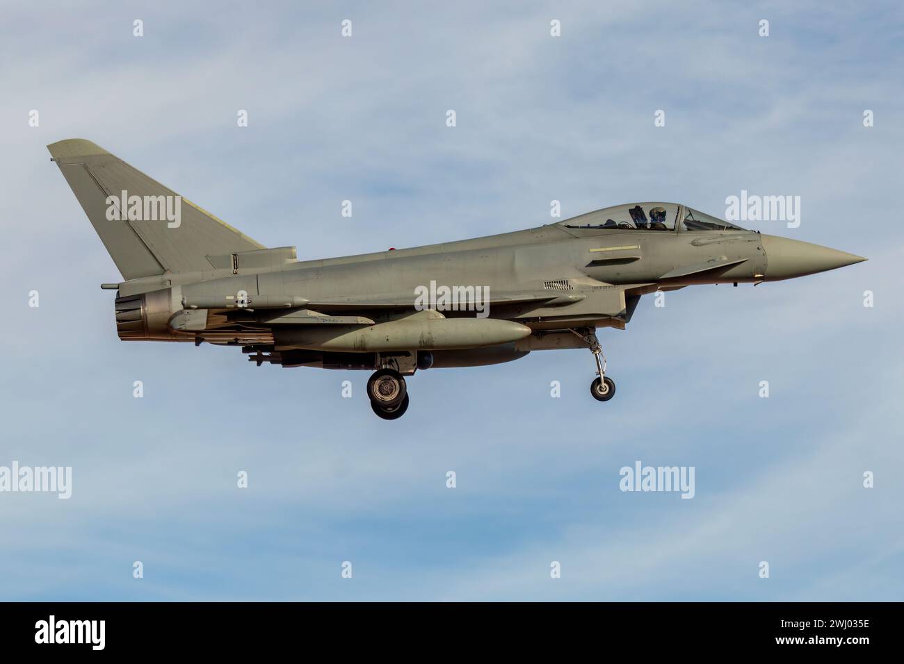 Military aviation, Eurofighter Typhoon fighter plane Stock Photo - Alamy