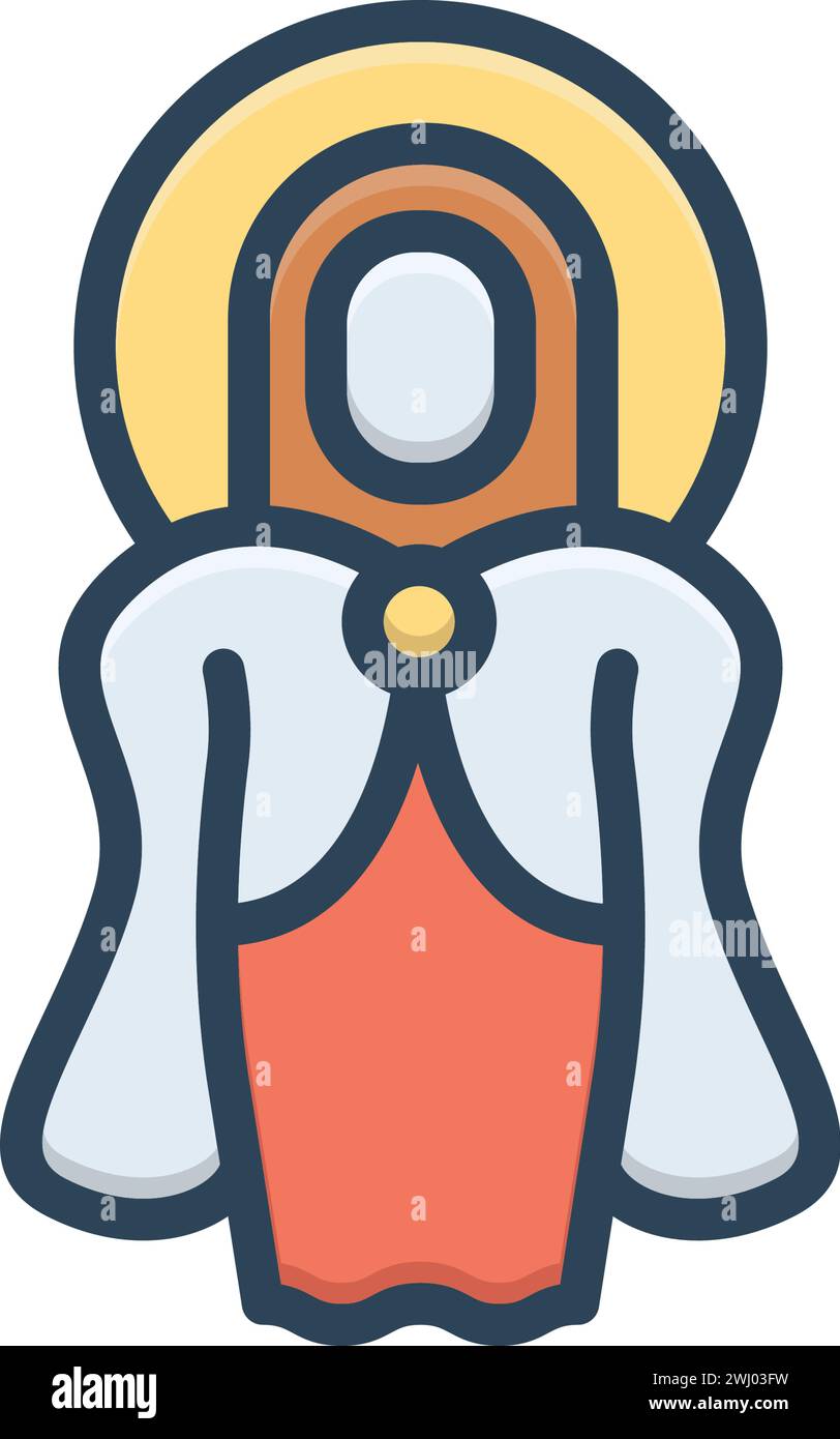 Maria symbol Stock Vector Images - Alamy