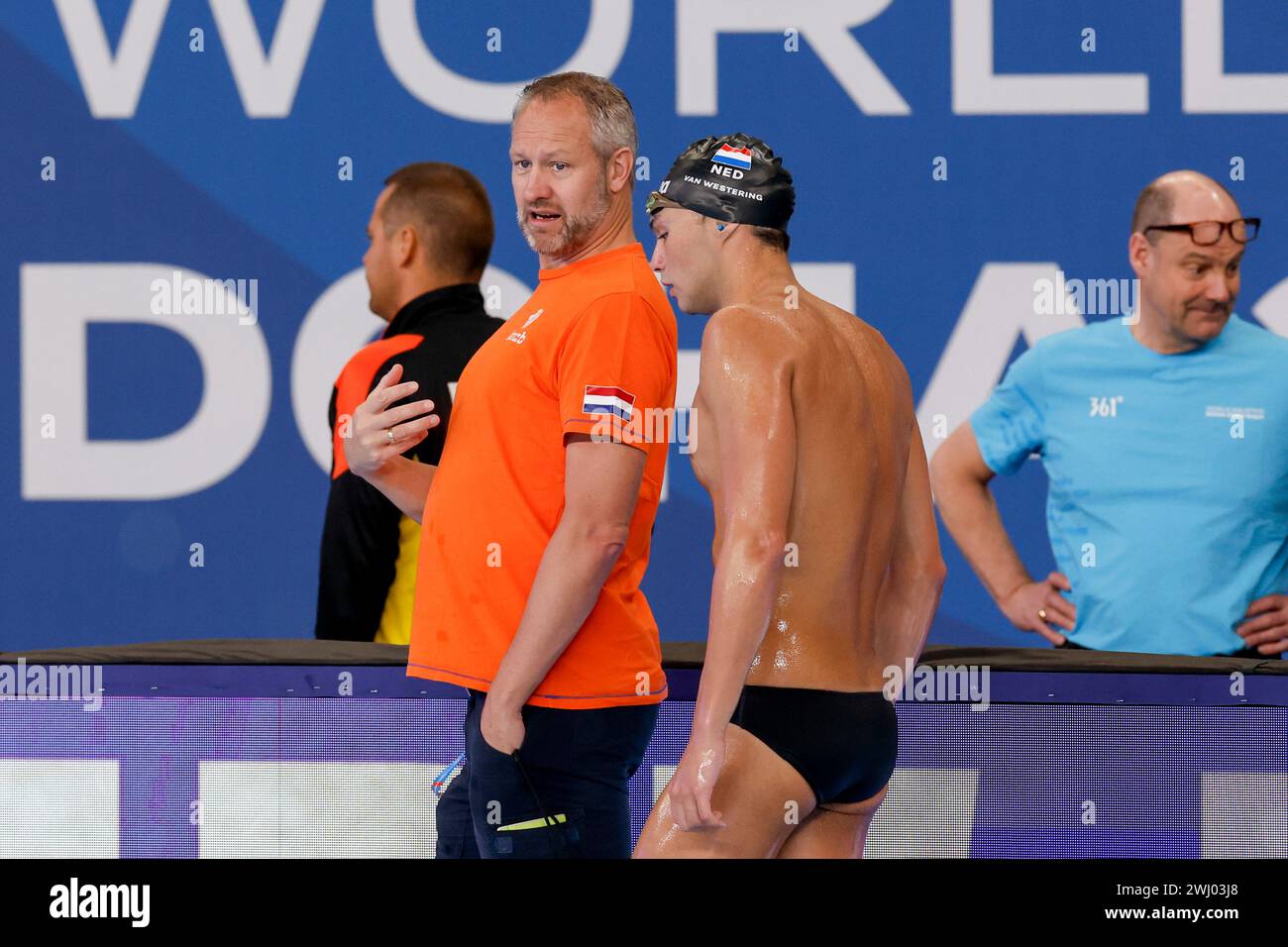 Doha, Qatar. 12th Feb, 2024. DOHA, QATAR - FEBRUARY 12: Kai van ...