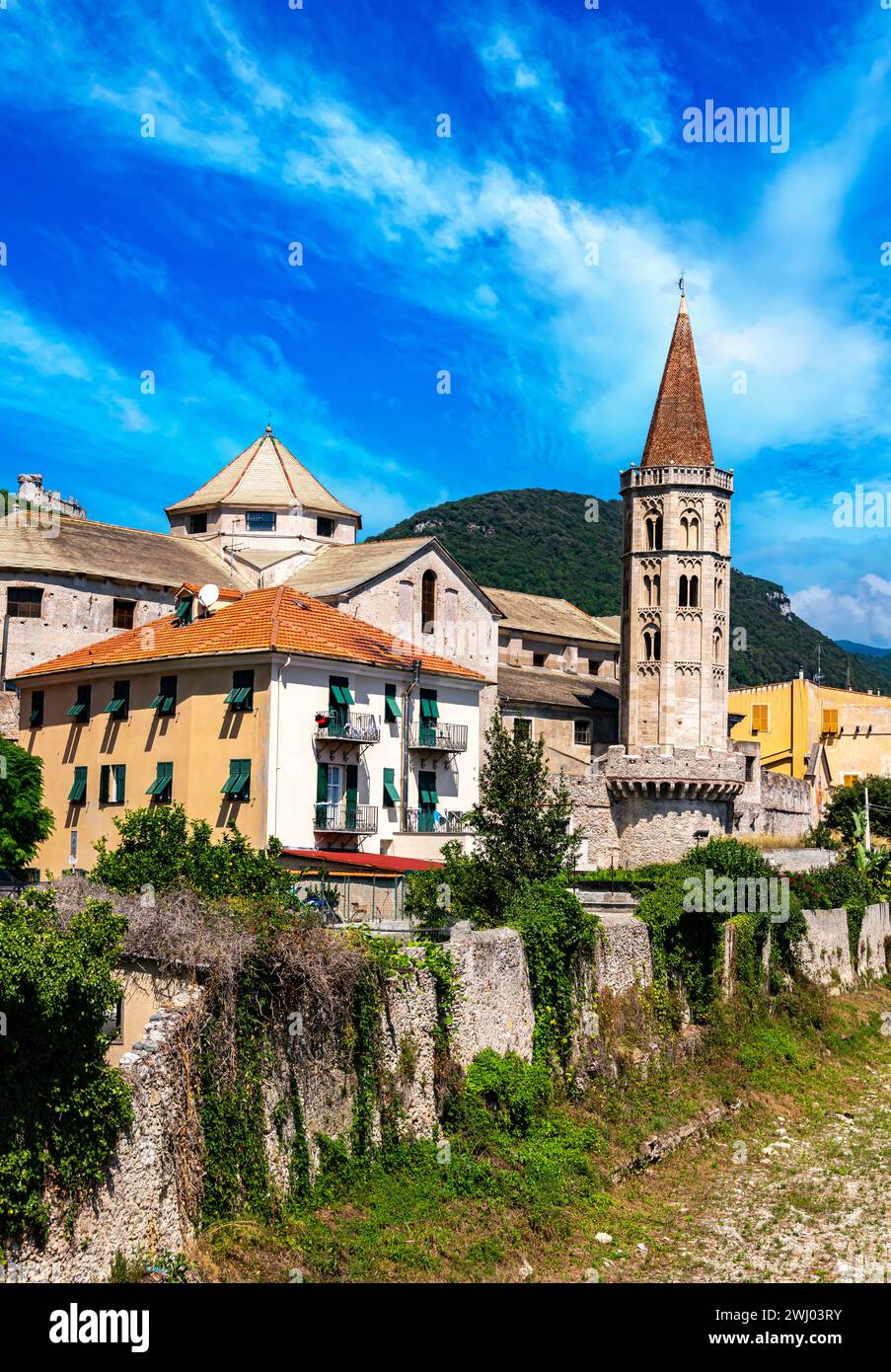 Architecture of Finalborgo Stock Photo - Alamy
