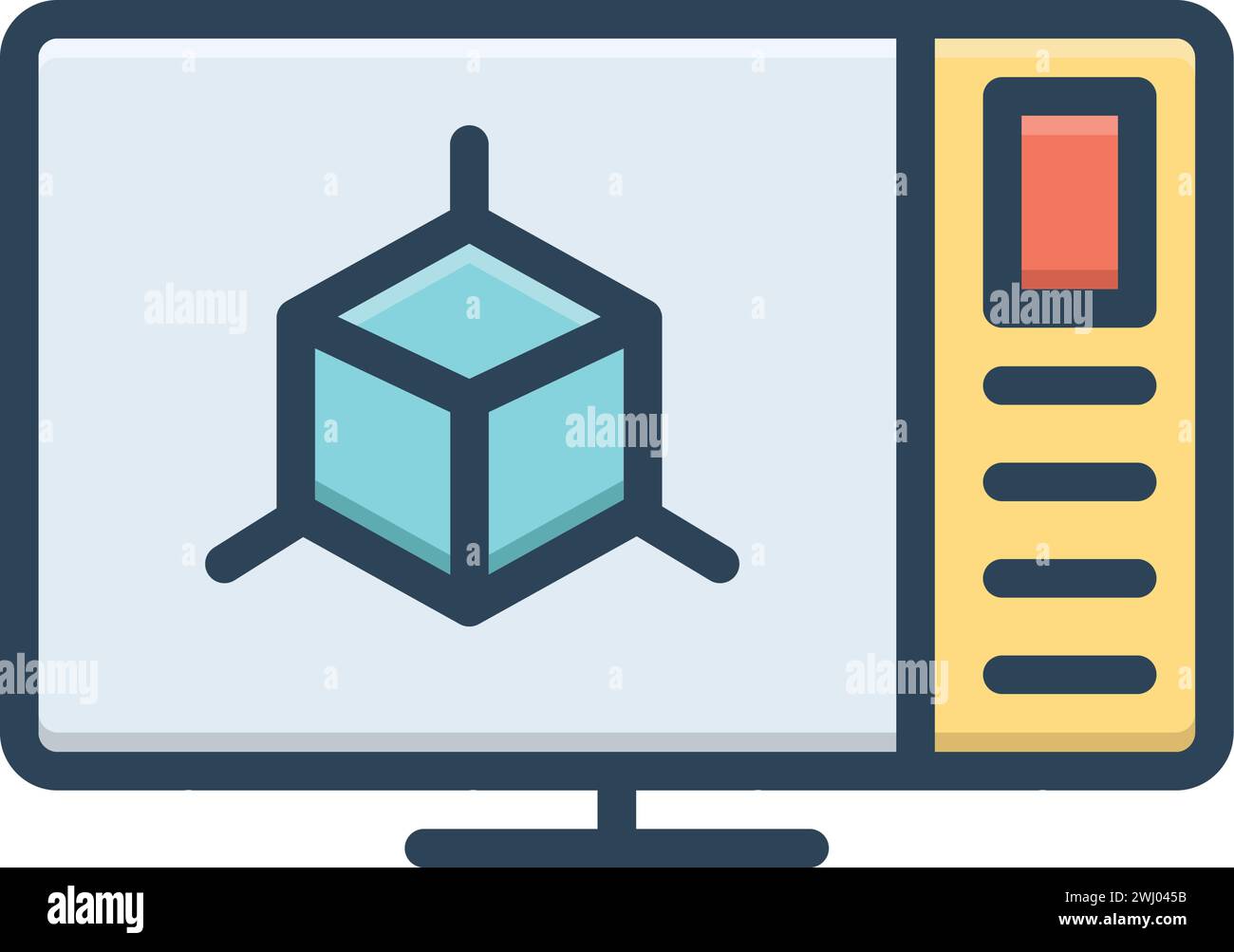 Icon for simulations,reproduction Stock Vector Image & Art - Alamy