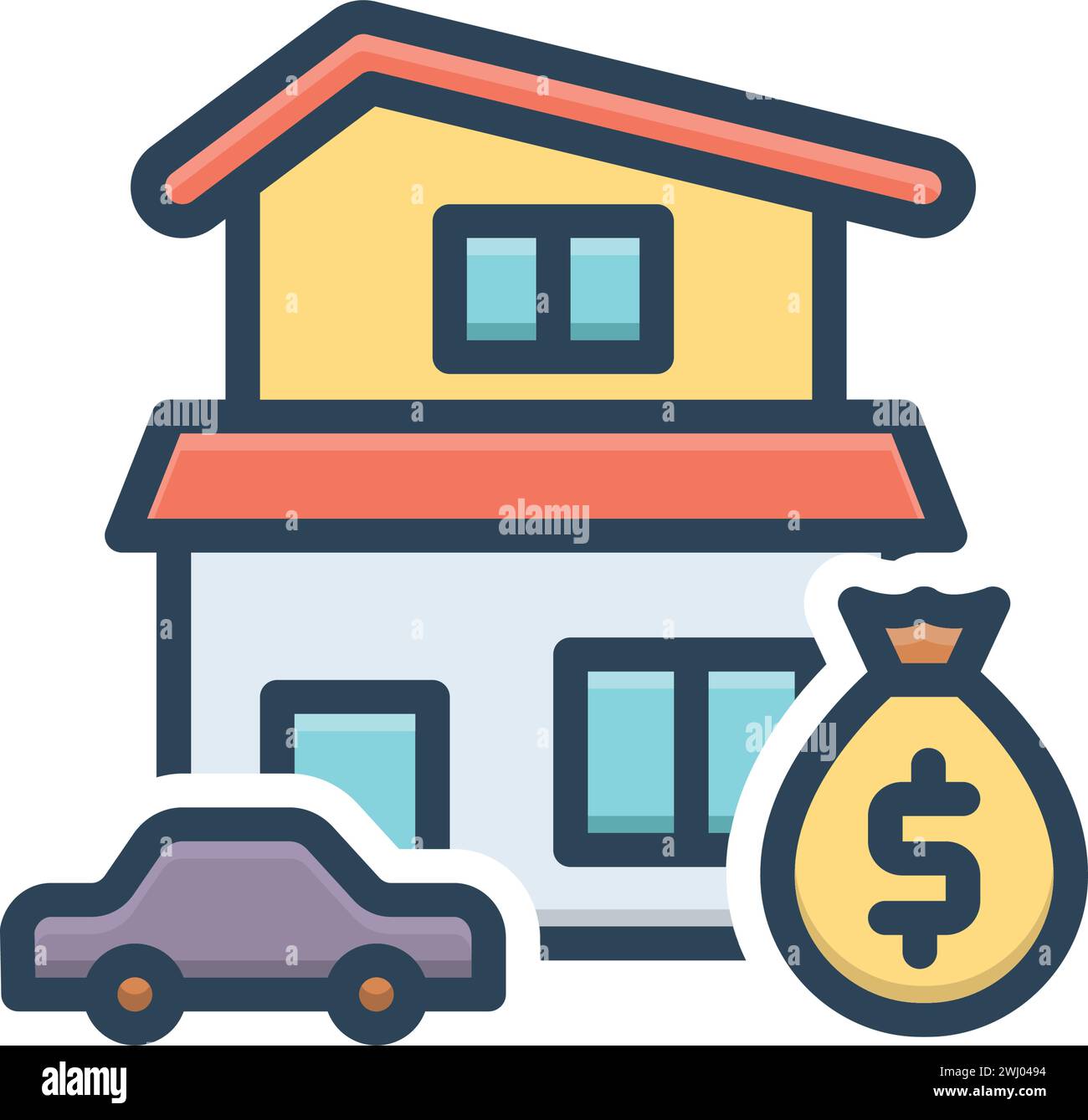 Affluence vector vectors Cut Out Stock Images & Pictures - Alamy