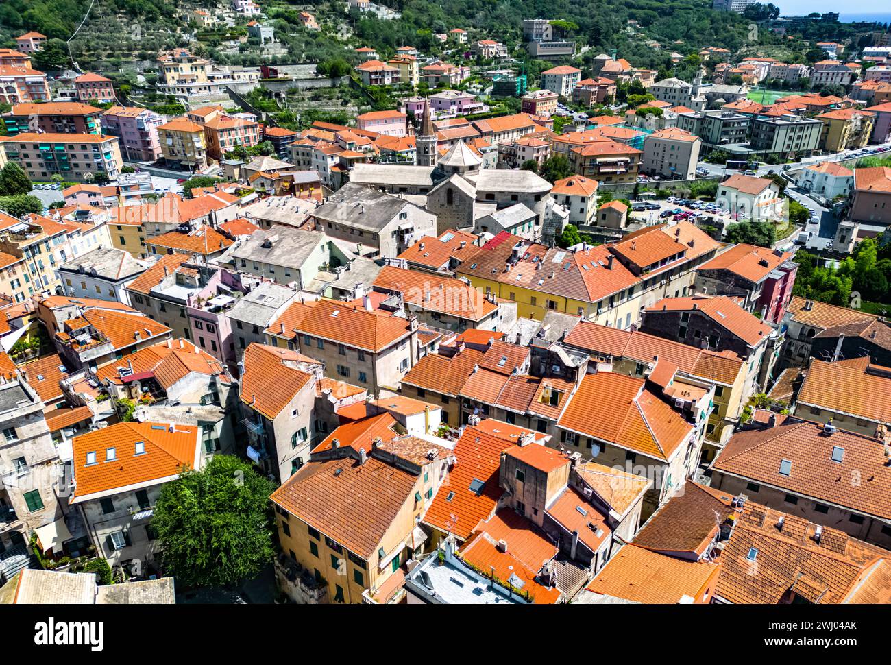 Architecture of Finalborgo Stock Photo - Alamy