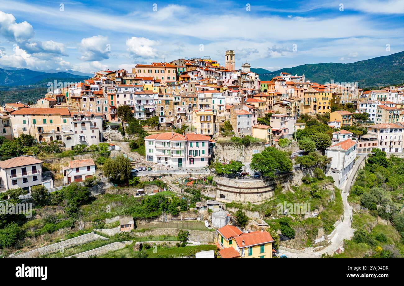 Village of perinaldo hi-res stock photography and images - Alamy