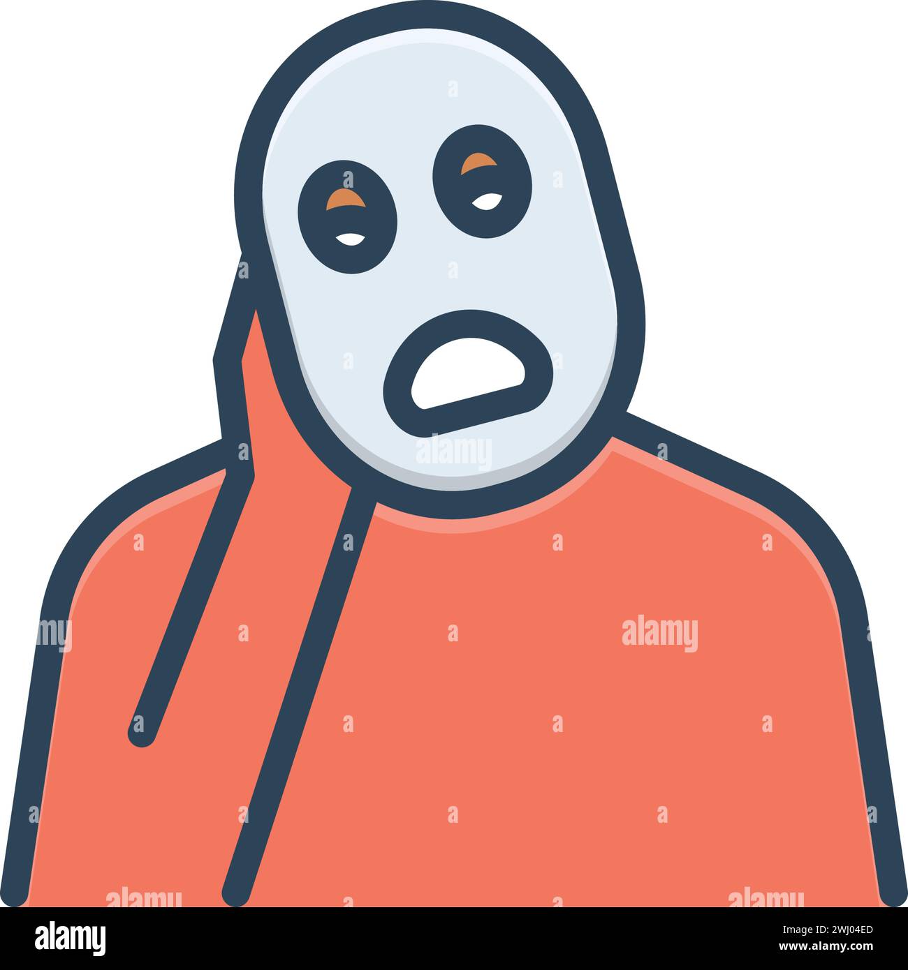 Icon for bored,gloomy Stock Vector Image & Art - Alamy