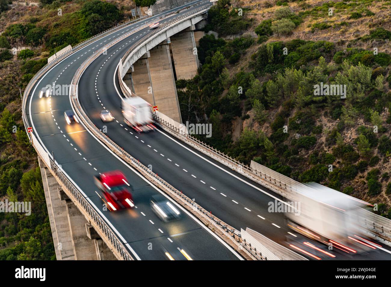Constructed highway hi-res stock photography and images - Alamy