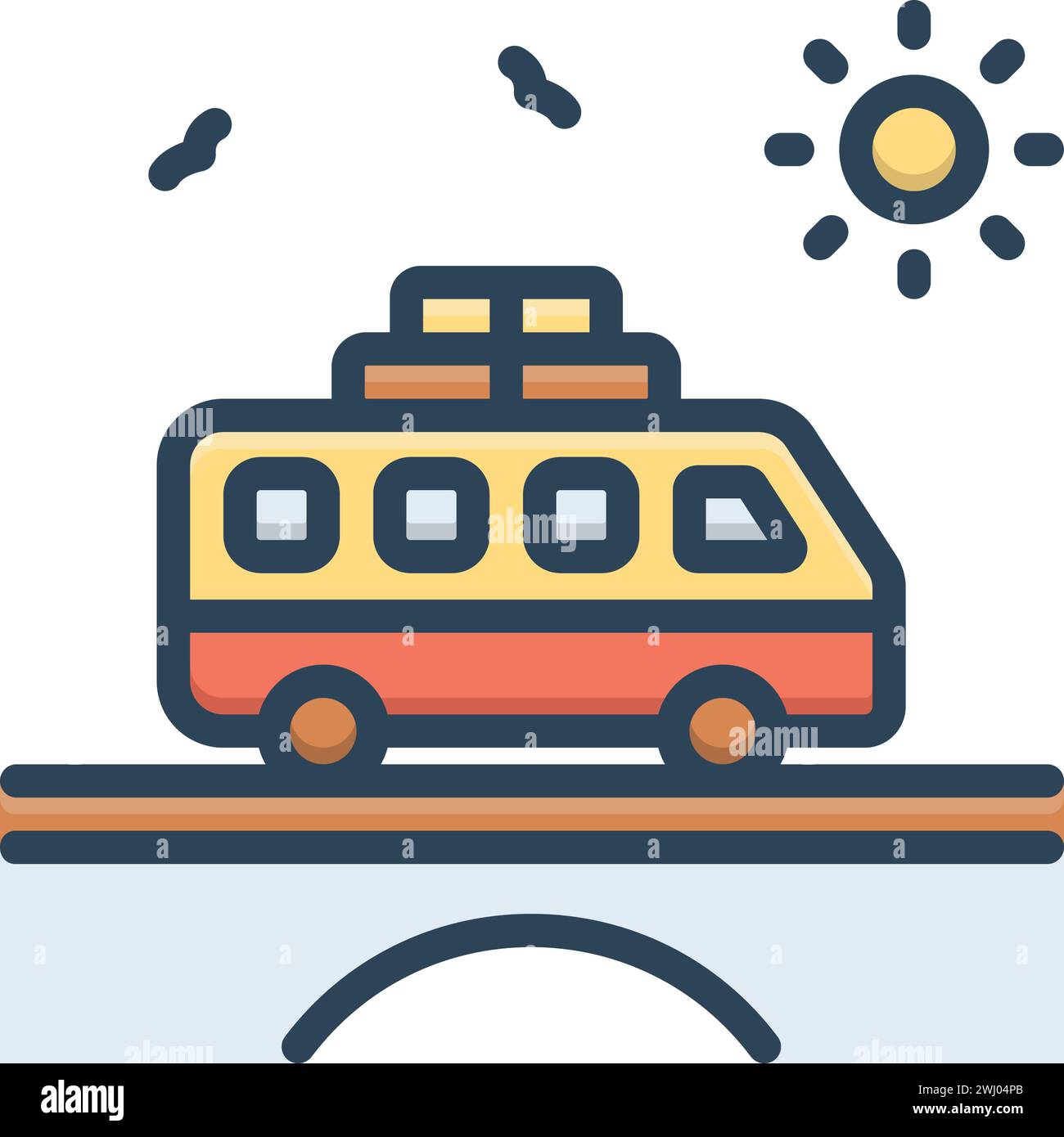 Excursion journey Stock Vector Images - Alamy