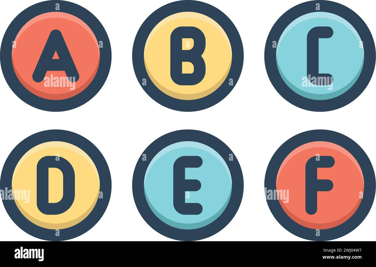 Icon for spelling,alphabet Stock Vector Image & Art - Alamy