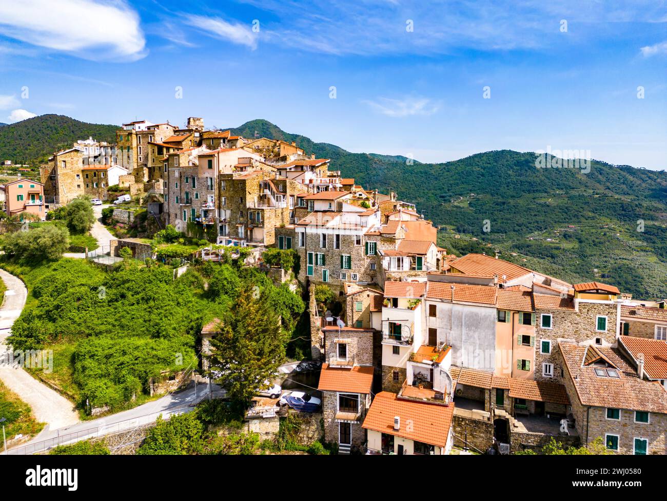 Village of perinaldo hi-res stock photography and images - Alamy