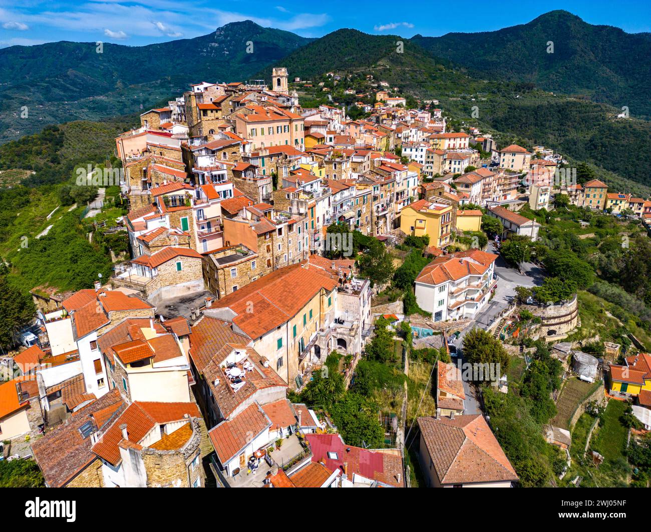 Village of perinaldo hi-res stock photography and images - Alamy