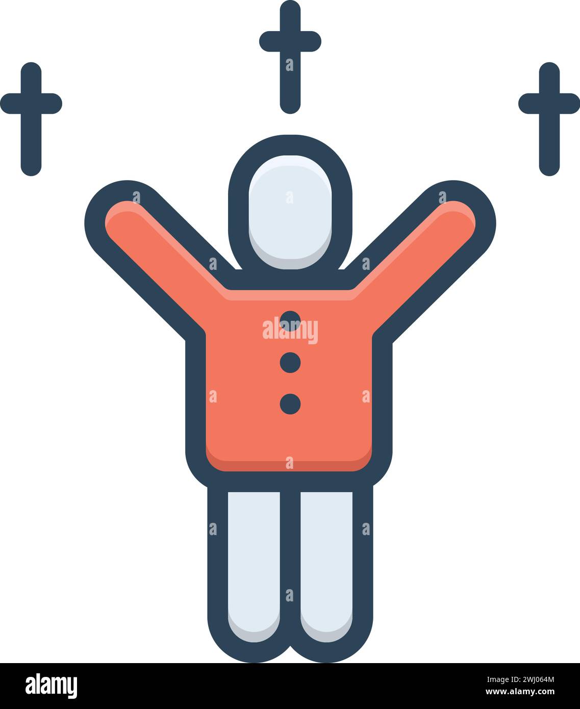 Ritual worship Stock Vector Images - Alamy