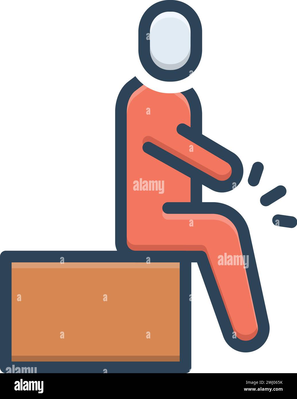 Pain agony Stock Vector Images - Alamy