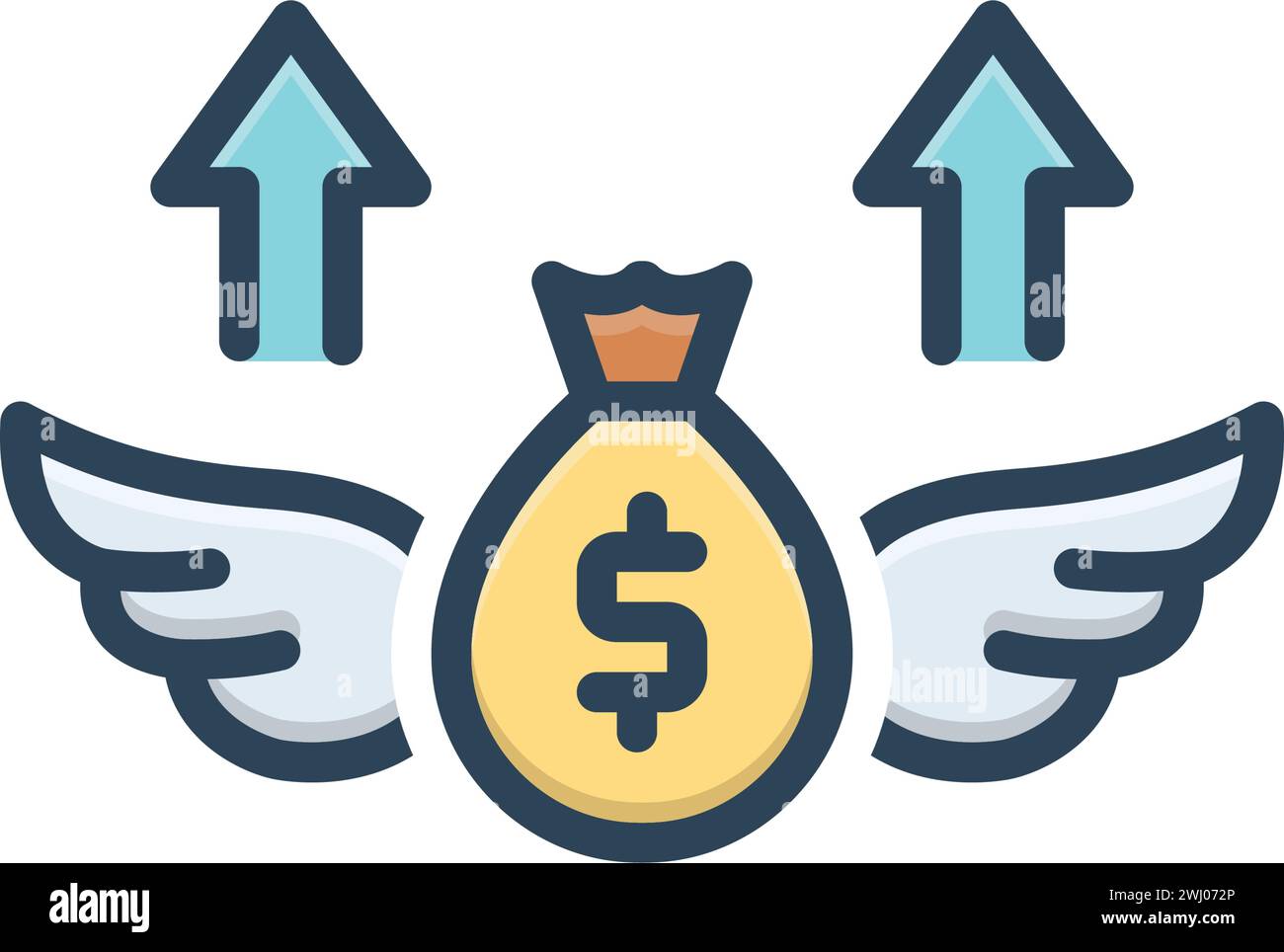 Icon for inflation,monetary Stock Vector Image & Art - Alamy