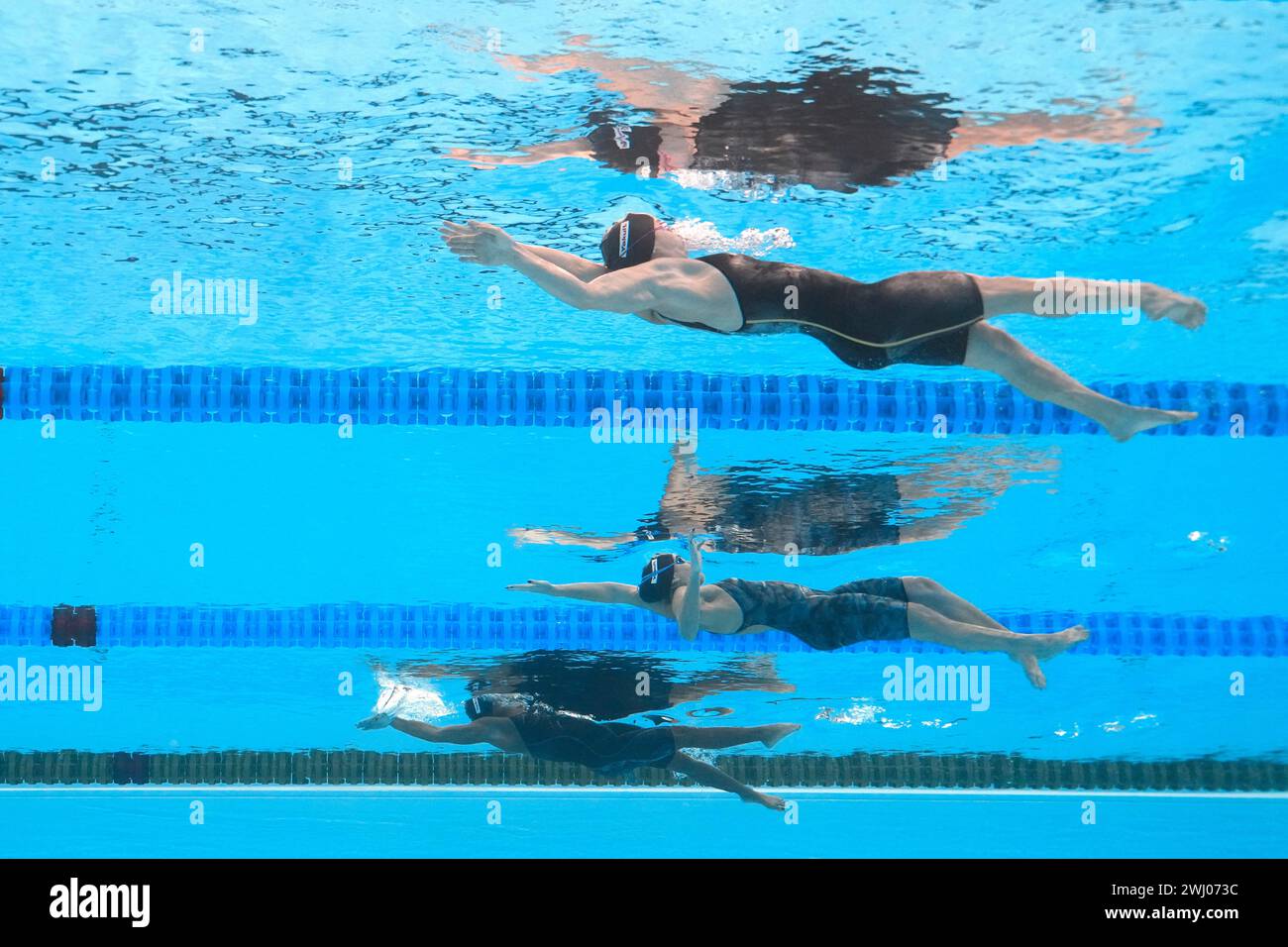 Francesca Pasquino of Italy, top,Teia Isabella Salvino of Philippines ...