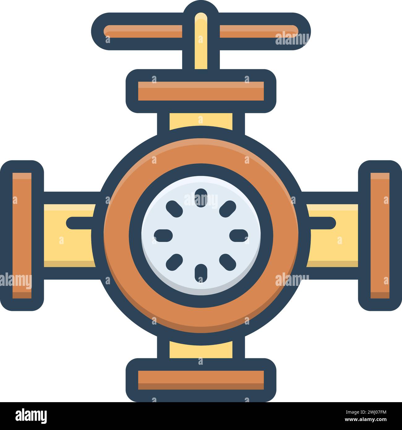 Icon for valves,water Stock Vector Image & Art - Alamy