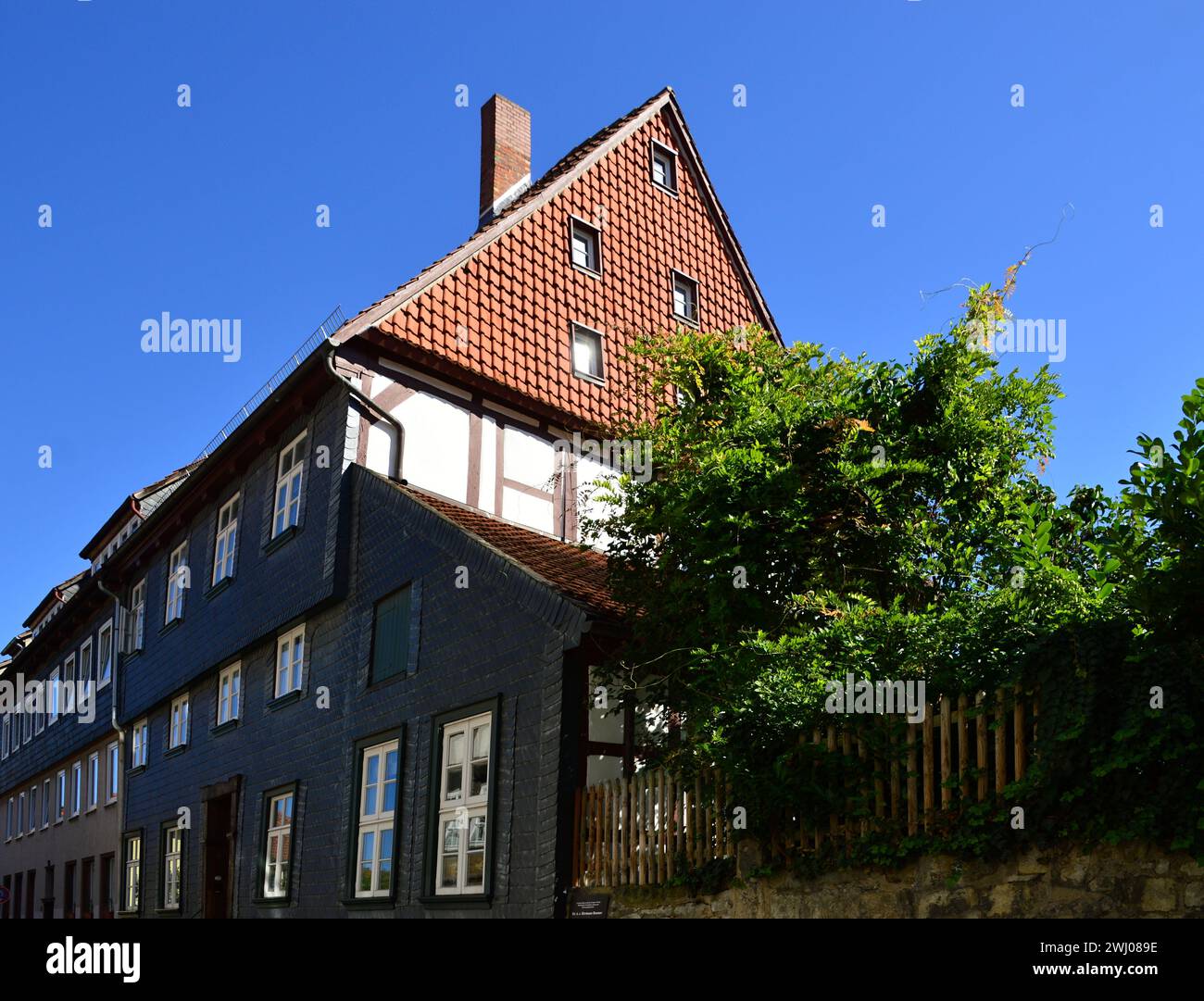Old street in hildesheim germany hi-res stock photography and images ...