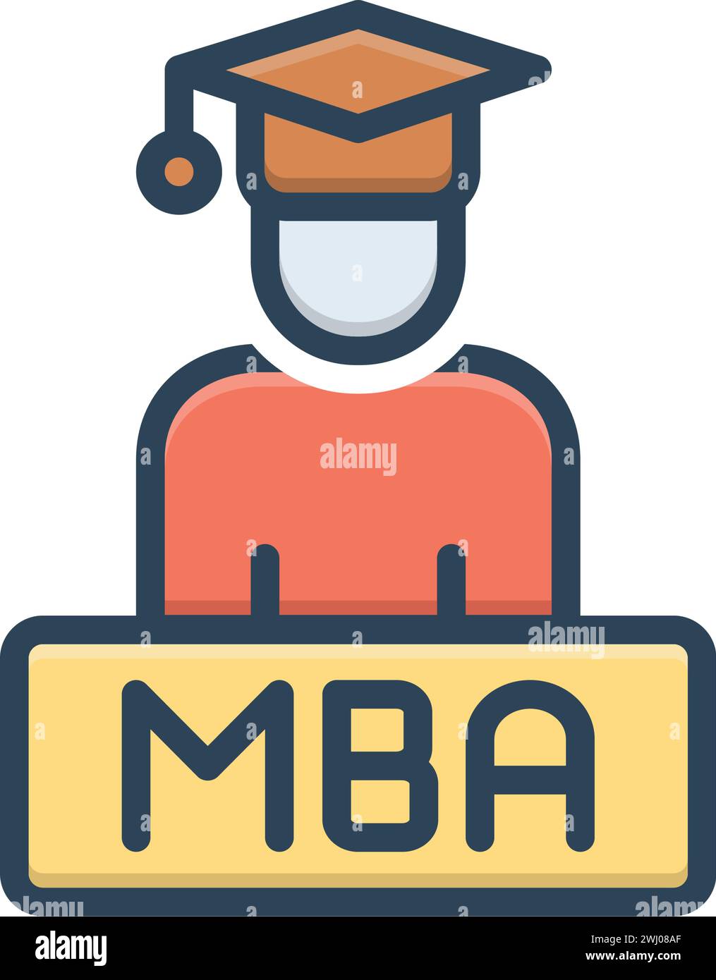 Mba student Stock Vector Images - Alamy