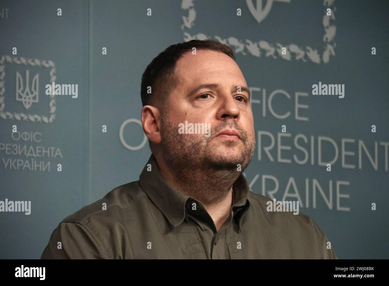 KYIV, UKRAINE - FEBRUARY 09, 2024 - Head of the Office of the President ...