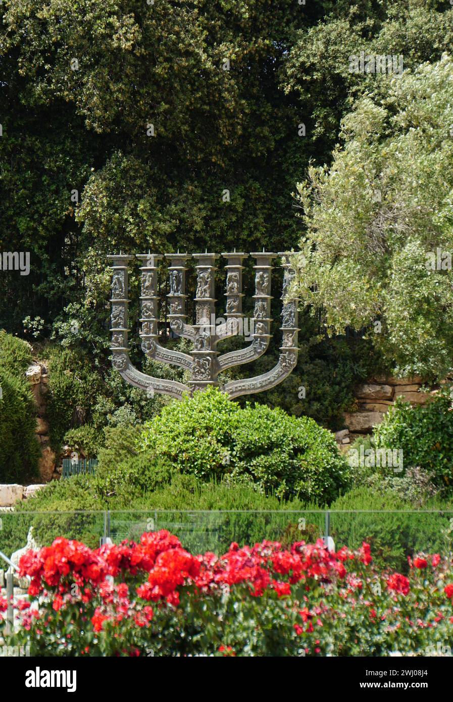 The knesset menorah hi-res stock photography and images - Alamy