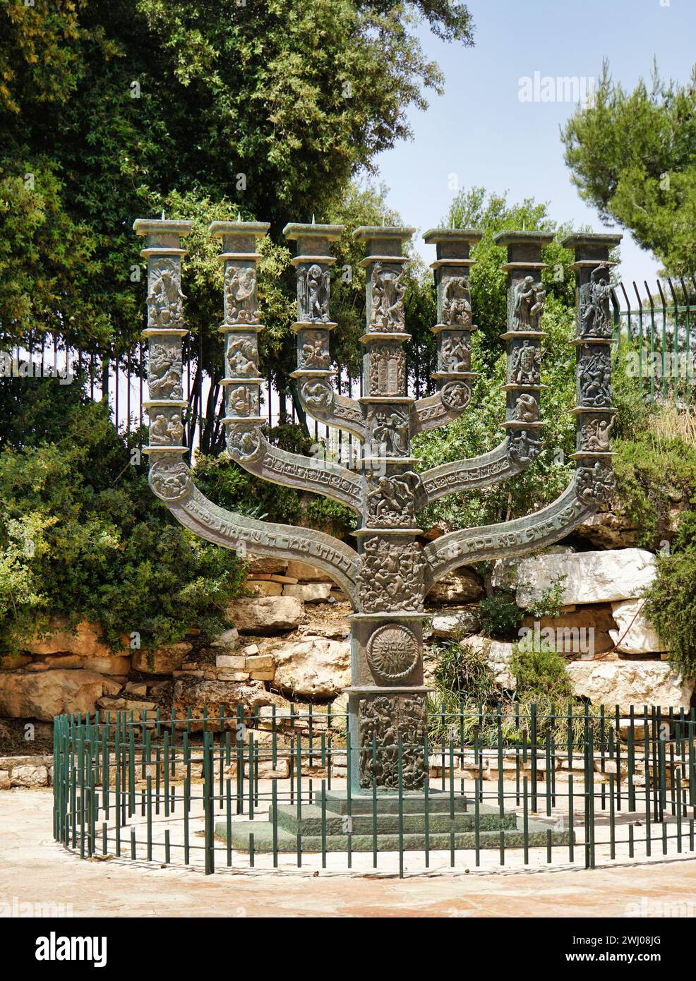 Knessetmenora hi-res stock photography and images - Alamy