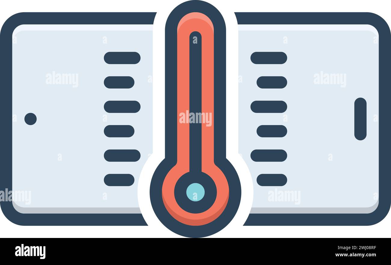 Very high temperature Stock Vector Images - Alamy