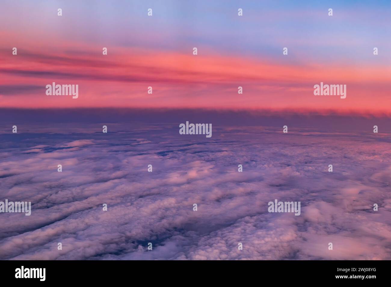 Aerial view background above the clouds with sunlit sky at sunset Stock ... Aerial view background above the clouds with sunlit sky at sunset Stock ...