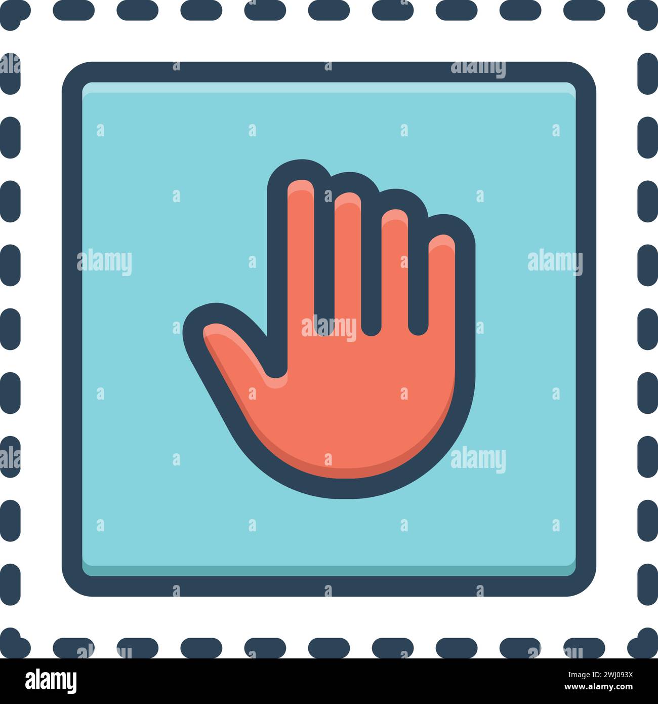 Enough warning Stock Vector Images - Alamy