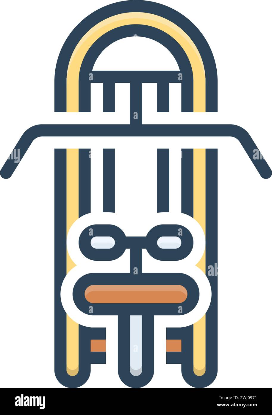 Pull down machine Stock Vector Images - Alamy