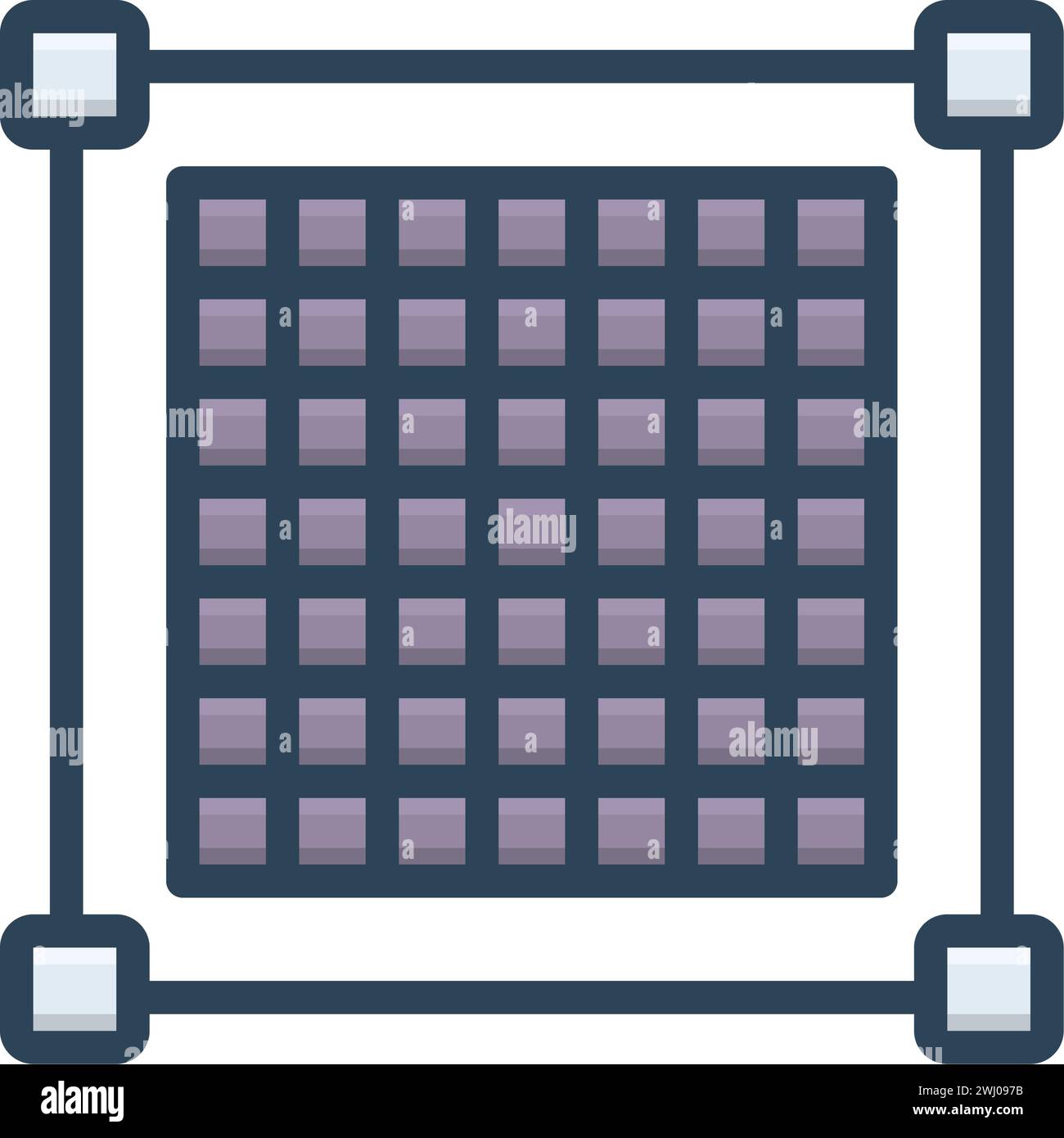 Grid square hi-res stock photography and images - Alamy
