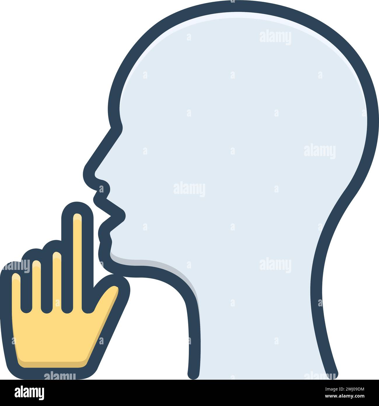 Discretion vector vectors hi-res stock photography and images - Alamy