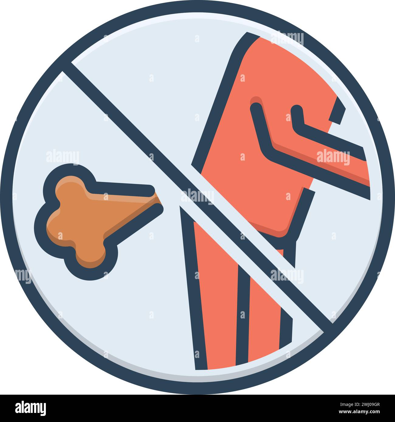 Icon for forbidden,outlawed Stock Vector Image & Art - Alamy