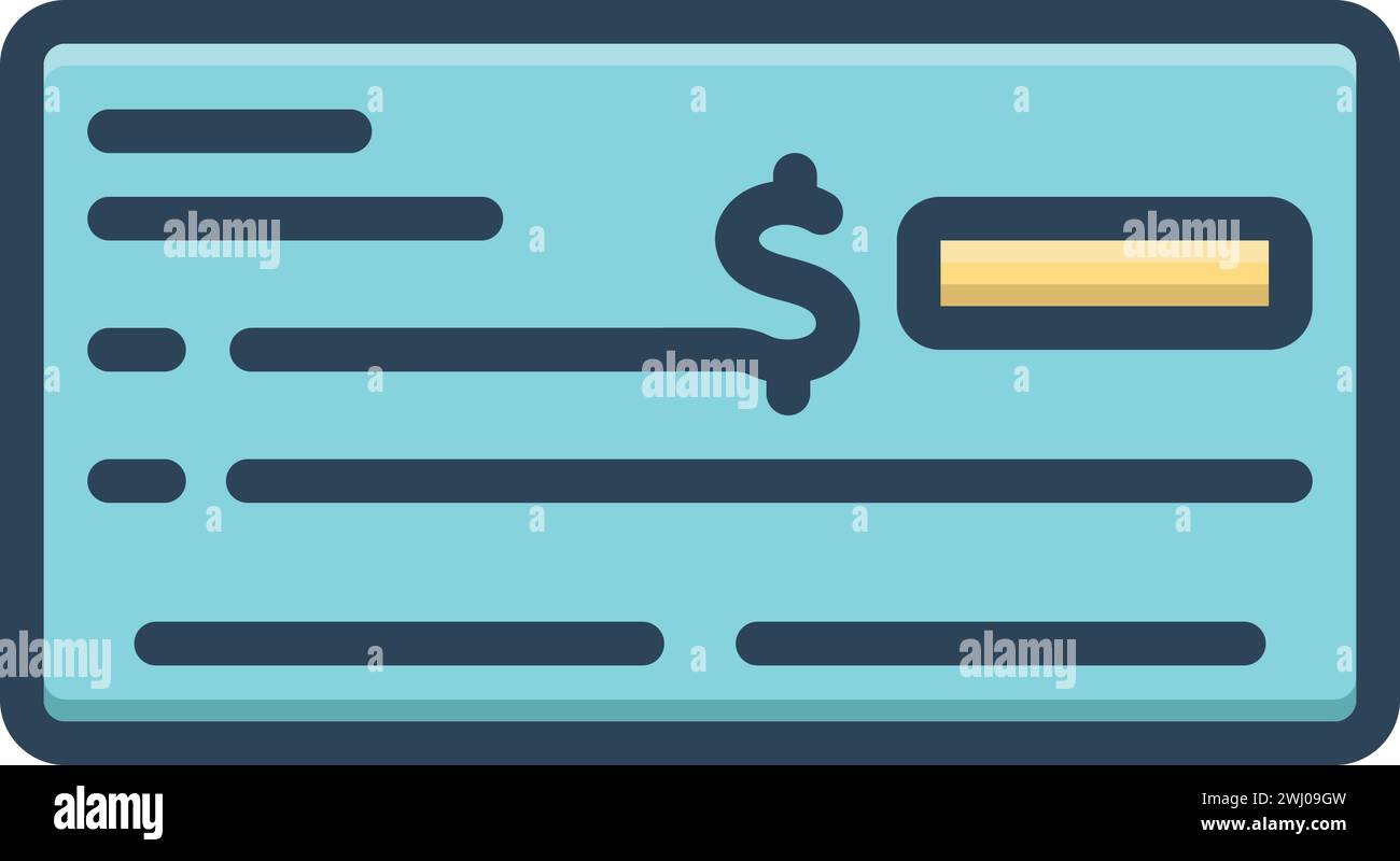 Silhouette bank cheque hi-res stock photography and images - Alamy