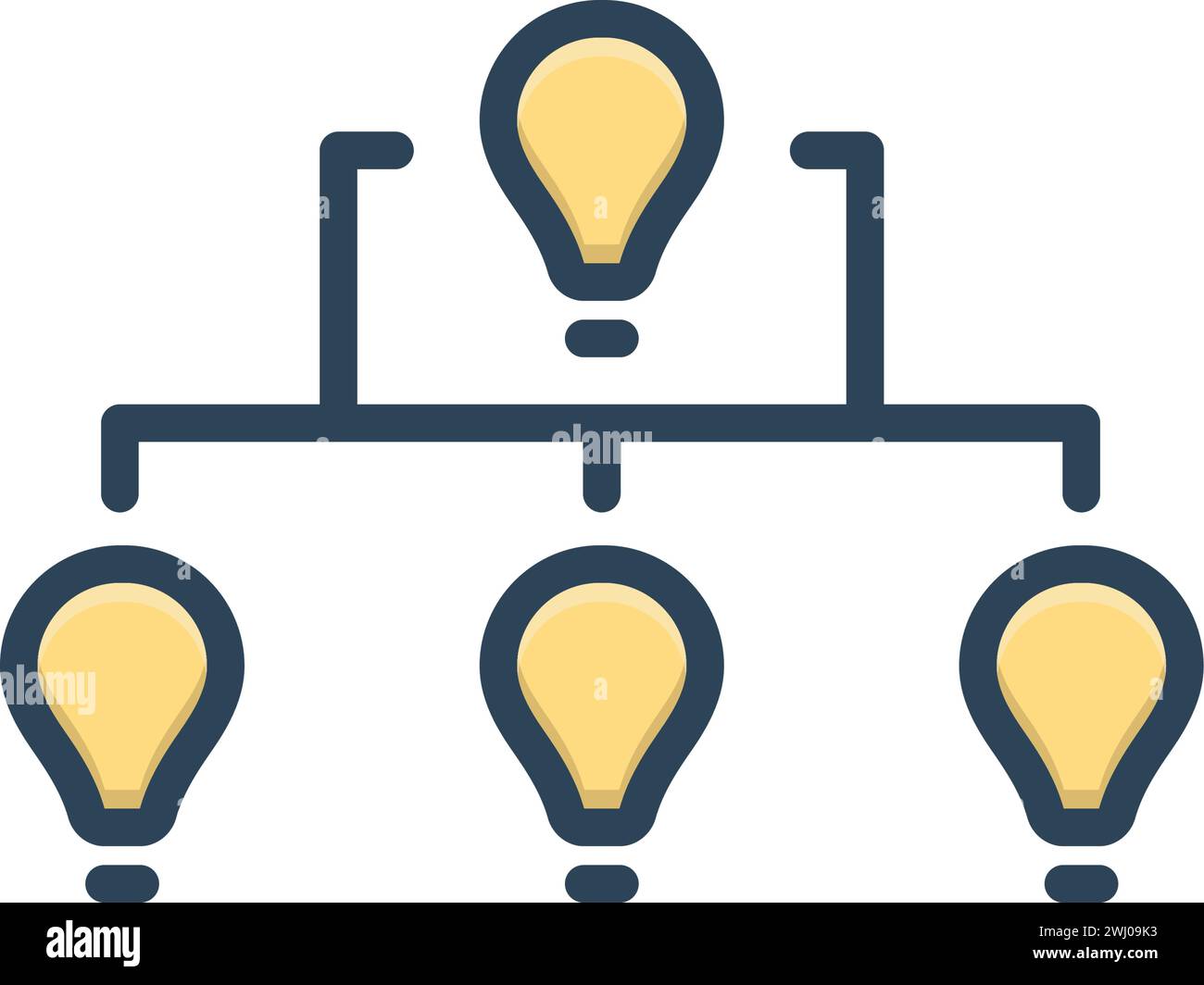 Icon for hierarchy,organizational Stock Vector Image & Art - Alamy