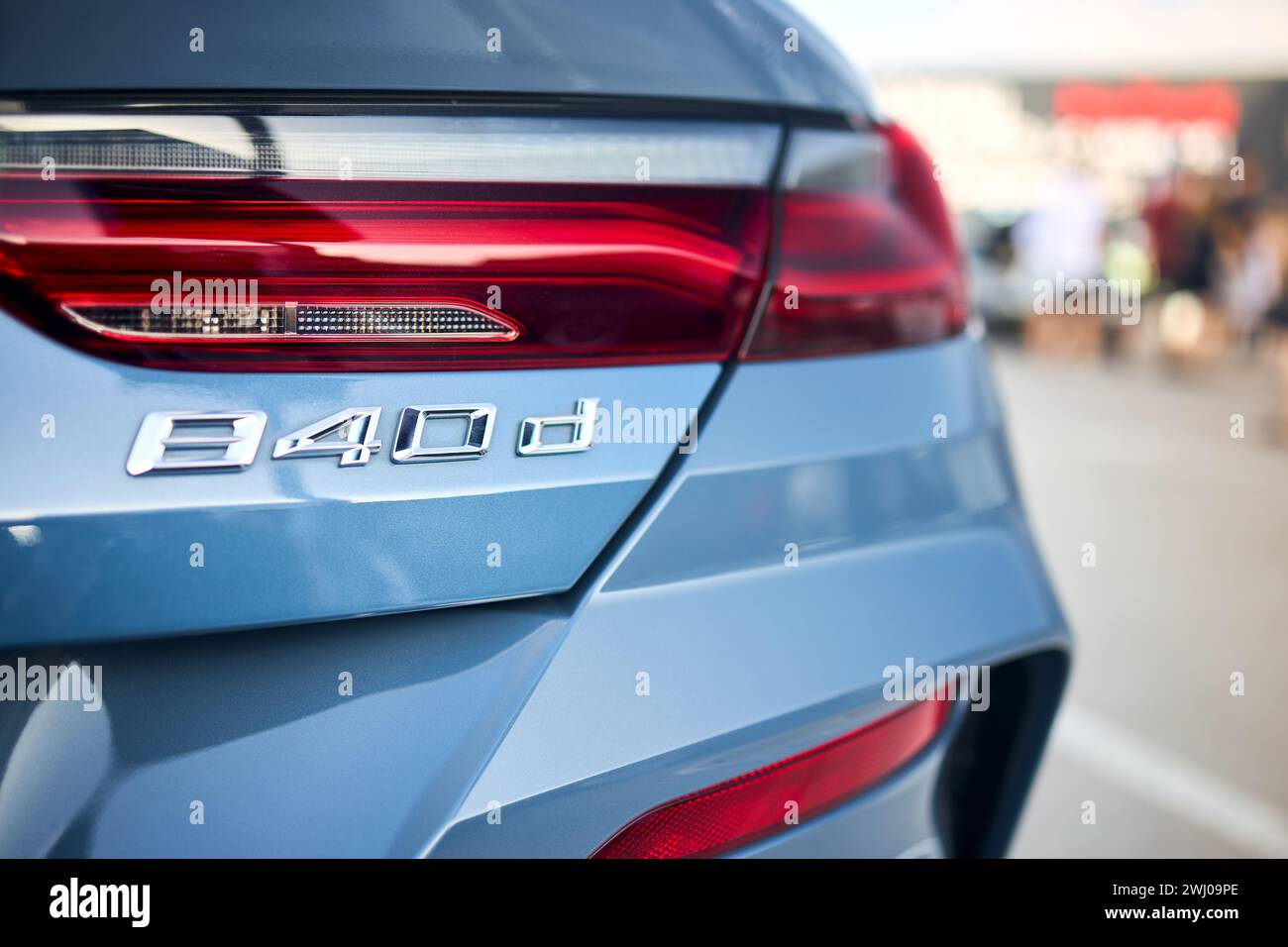 Berlin, Germany - August 20, 2022: BMW 8 Series G16 Gran Coupe 840d ...