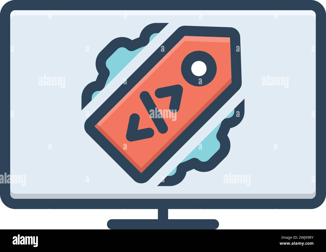 Icon for meta,tag Stock Vector Image & Art - Alamy