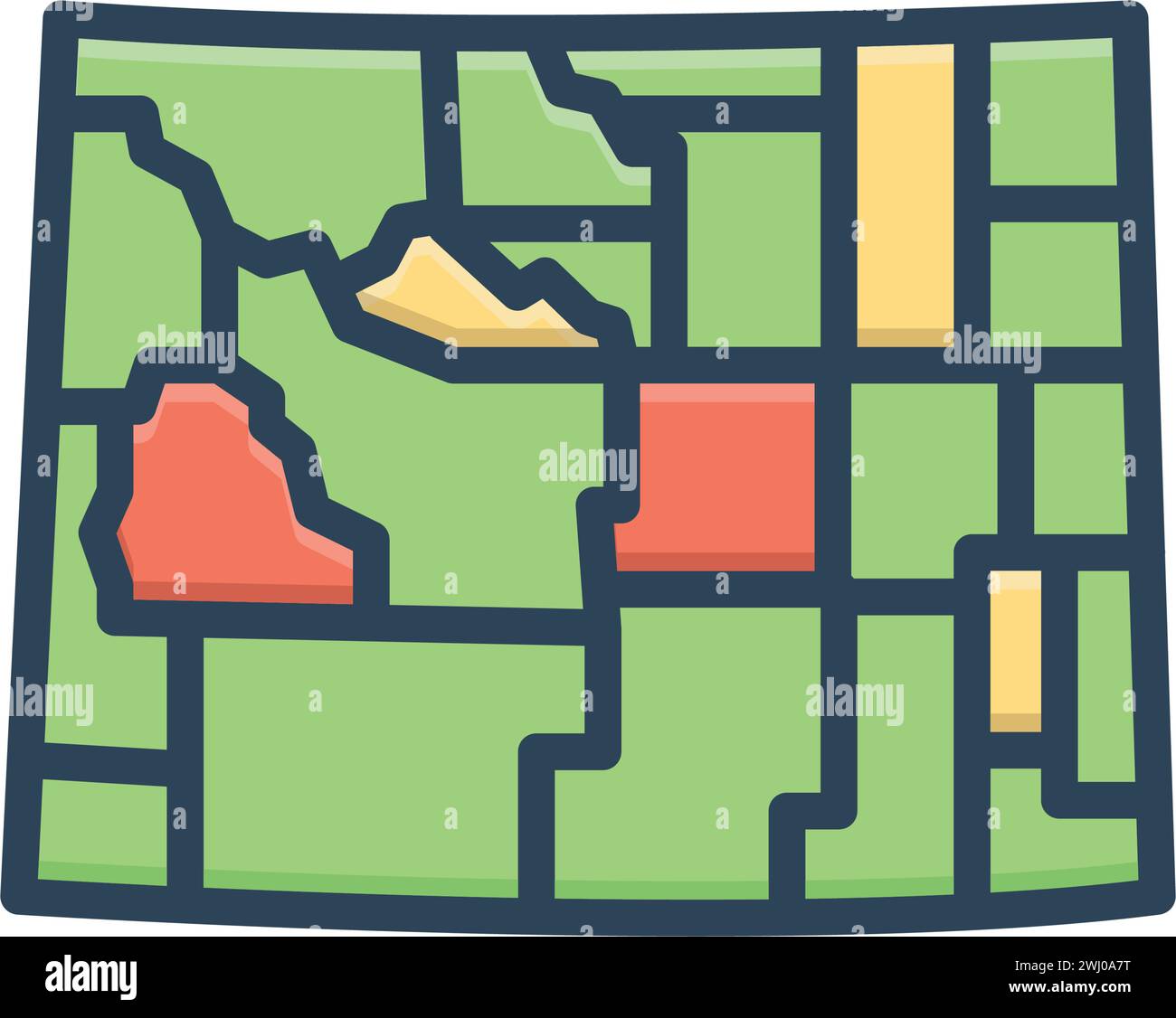 Wyoming logo Cut Out Stock Images & Pictures - Alamy