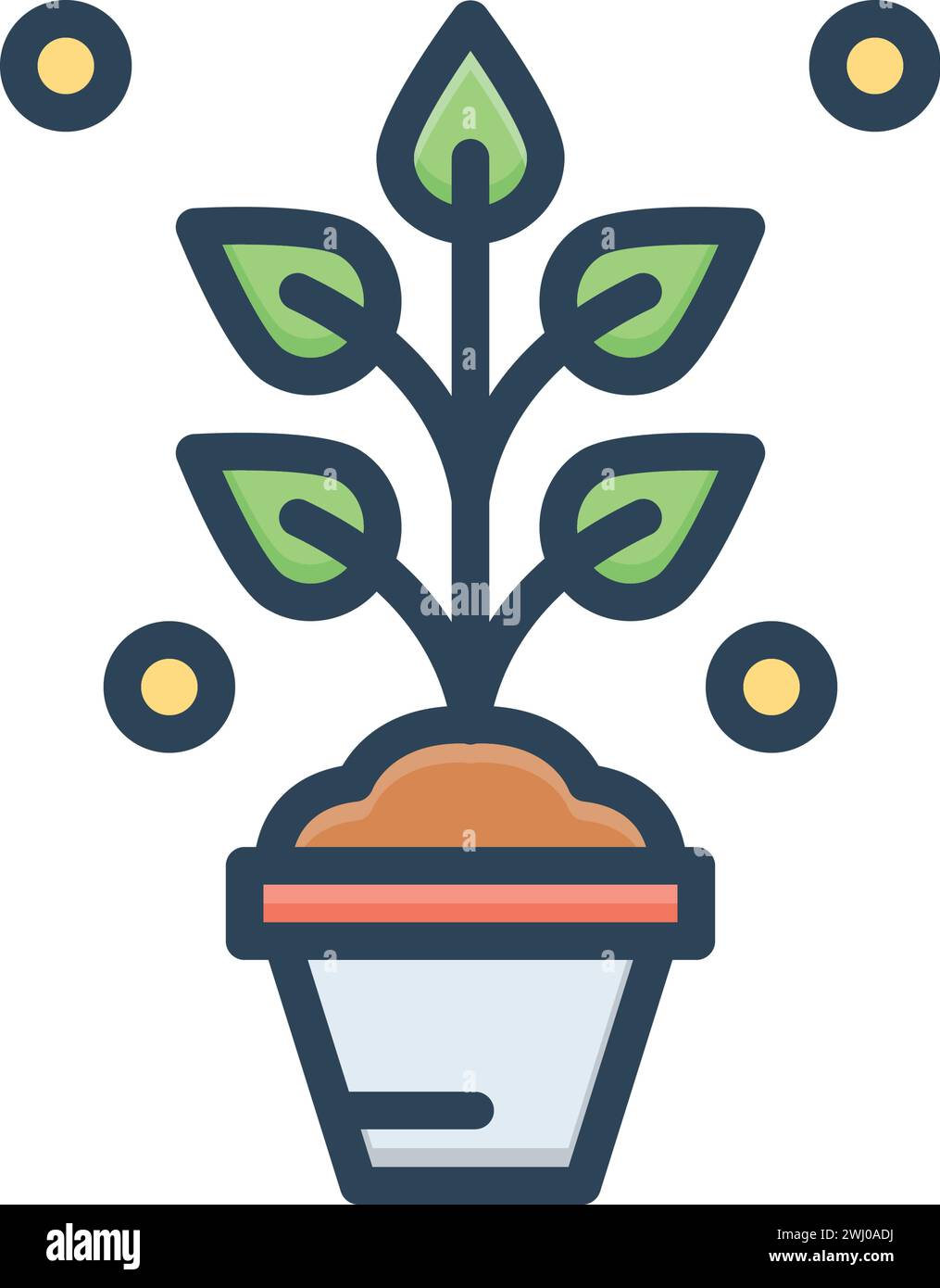 Icon for heath,plant Stock Vector Image & Art - Alamy