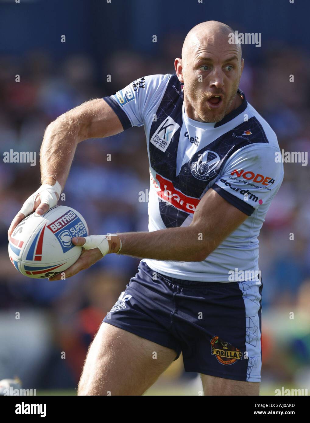 File photo dated 03-09-2023 of St. Helens' James Roby. Saints being ...