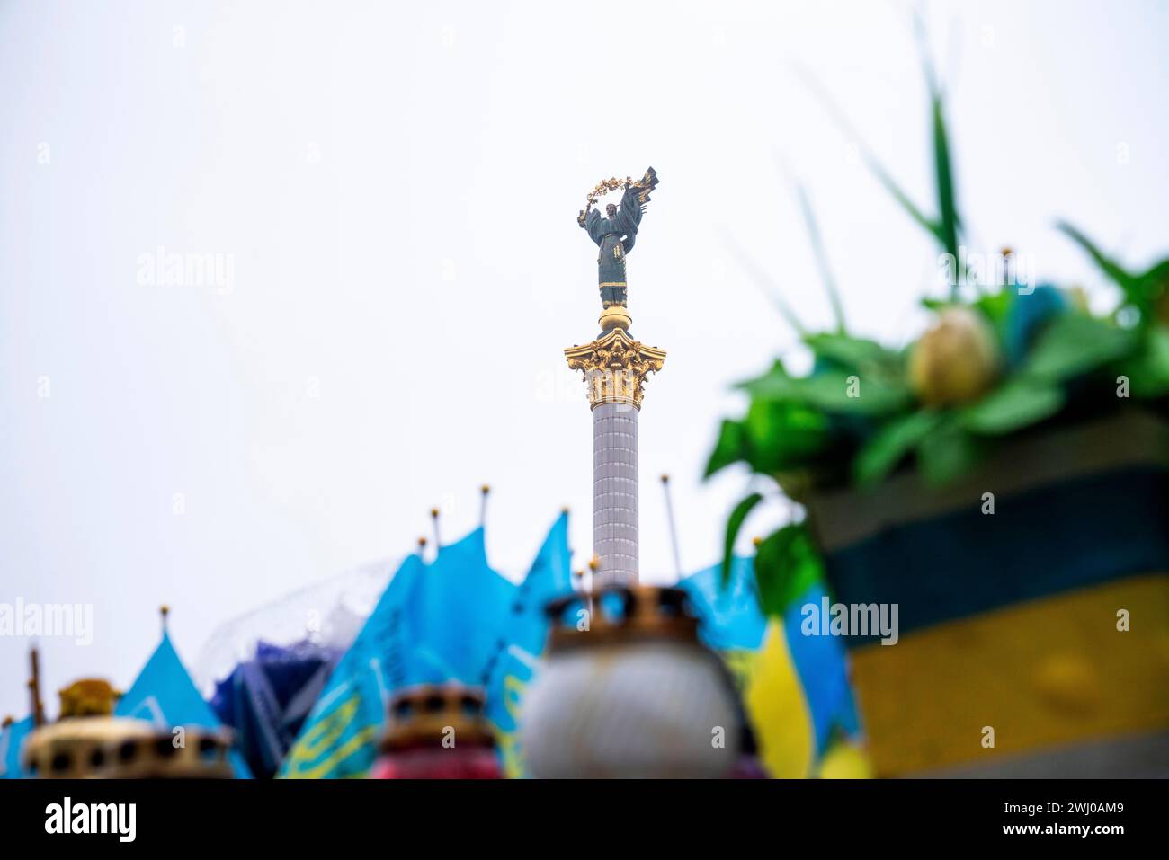 Ukrainian independence monument hi-res stock photography and images - Alamy