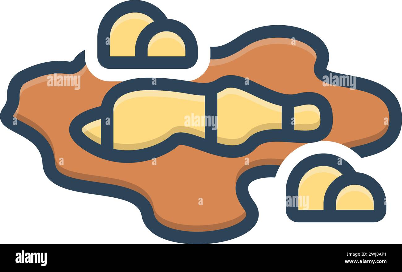 Icon for pit,crater Stock Vector Image & Art - Alamy