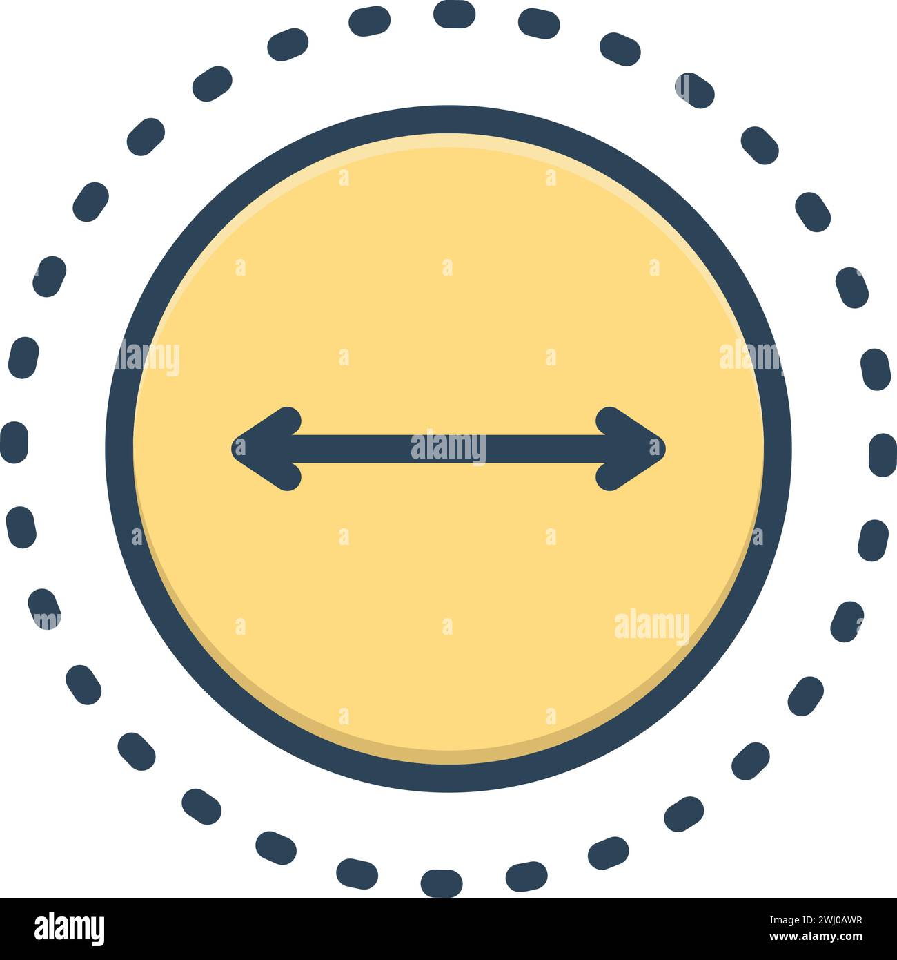 Icon for sized,radius Stock Vector Image & Art - Alamy