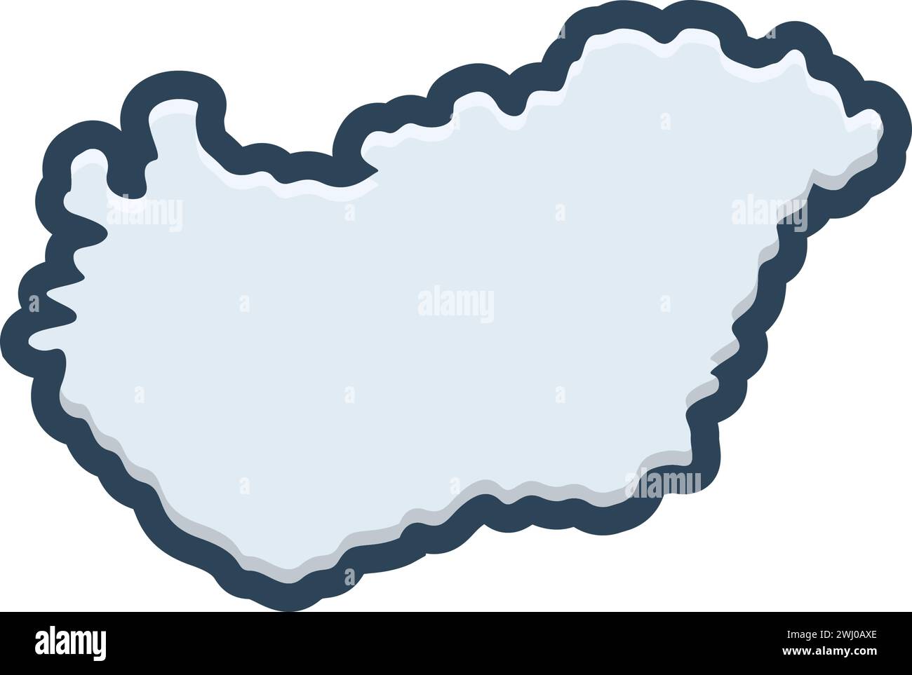 Hungary map Stock Vector Images - Alamy