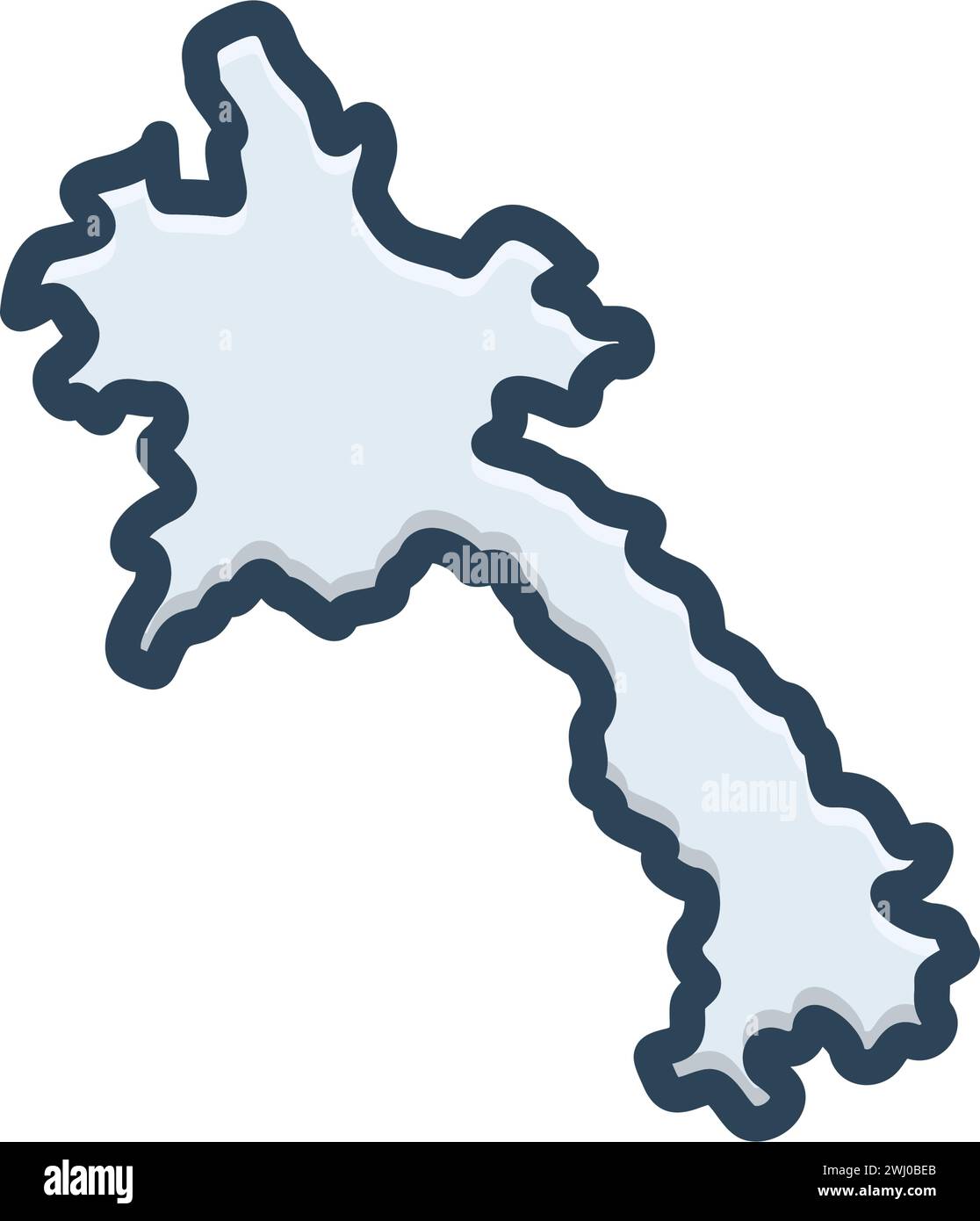 Icon for laos,map Stock Vector Image & Art - Alamy