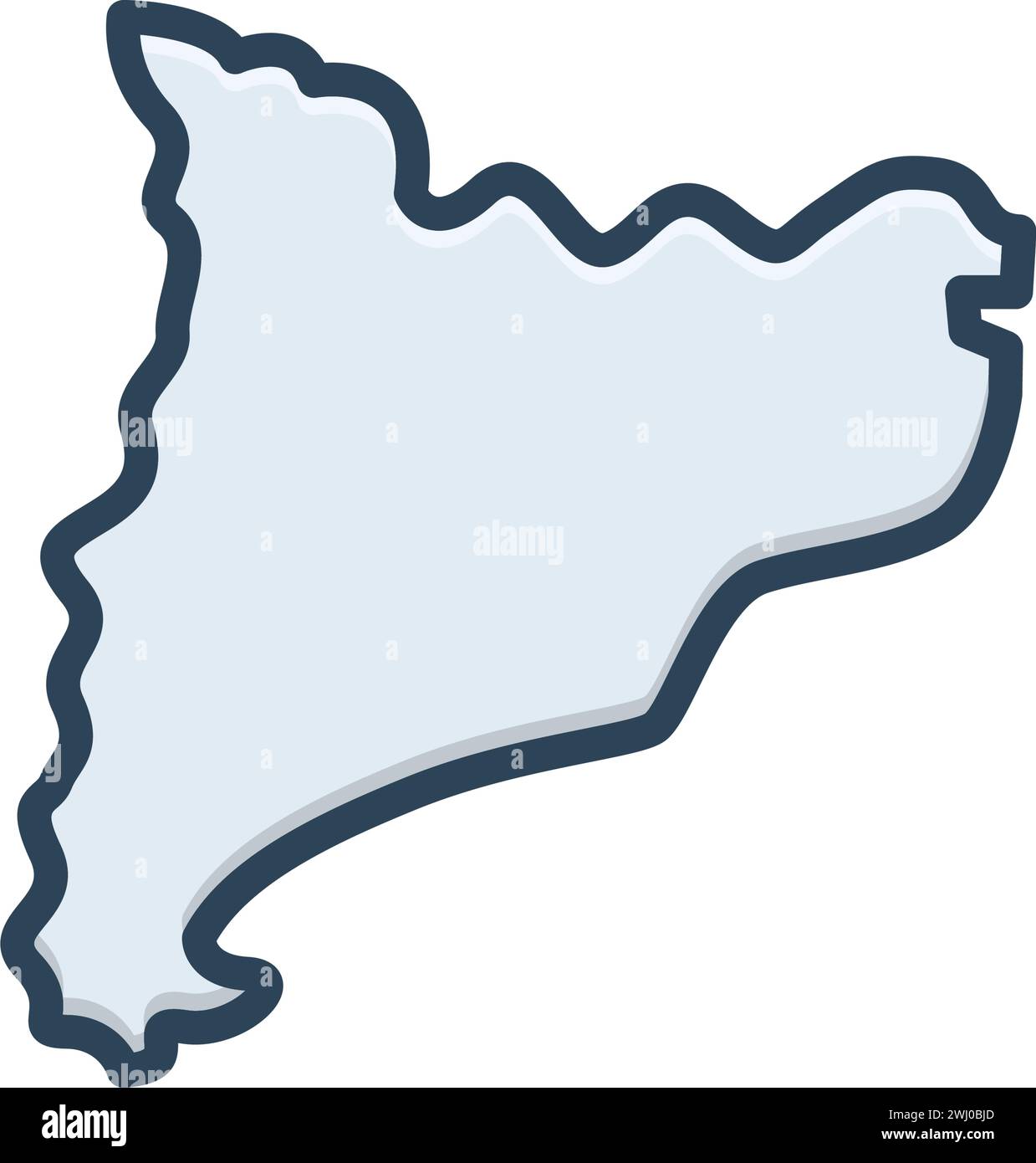 Icon for barcelona,map Stock Vector Image & Art - Alamy